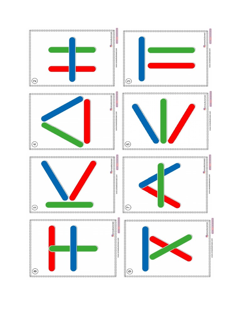 Figuras Palitos | PDF