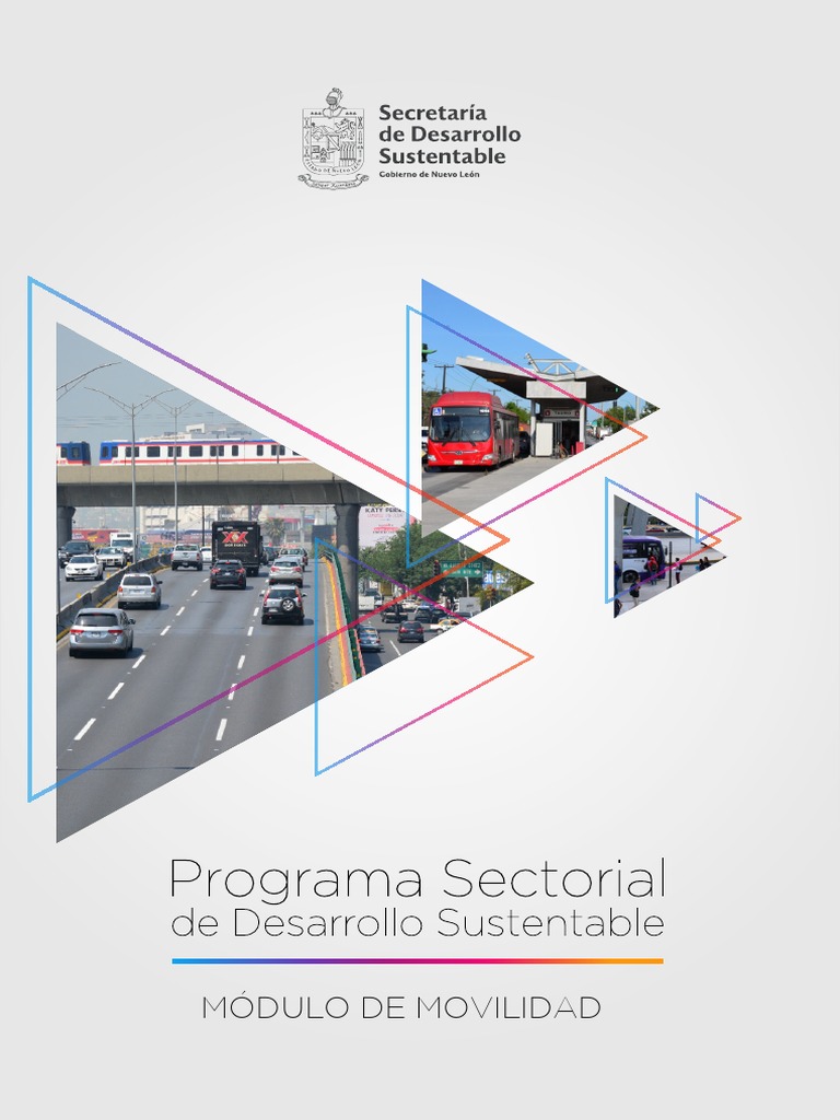 Programa Sectorial Modulo Movilidad | PDF | Transporte | Planificación