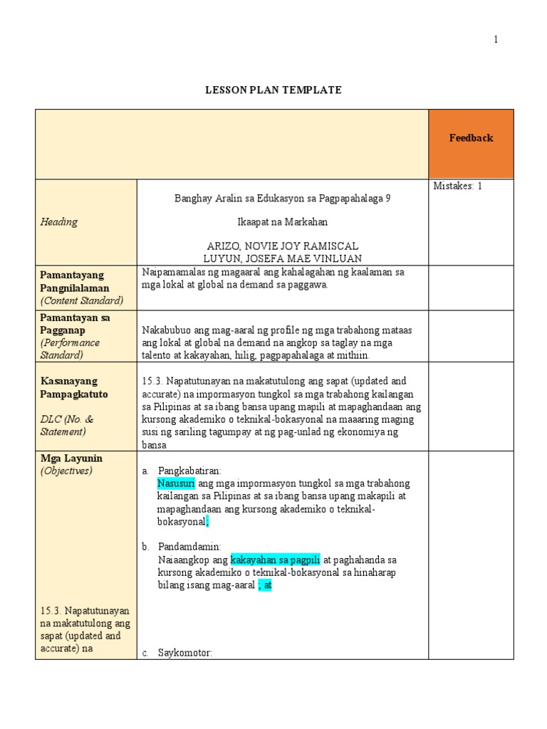 3rd Draft Arizo Luyun | PDF