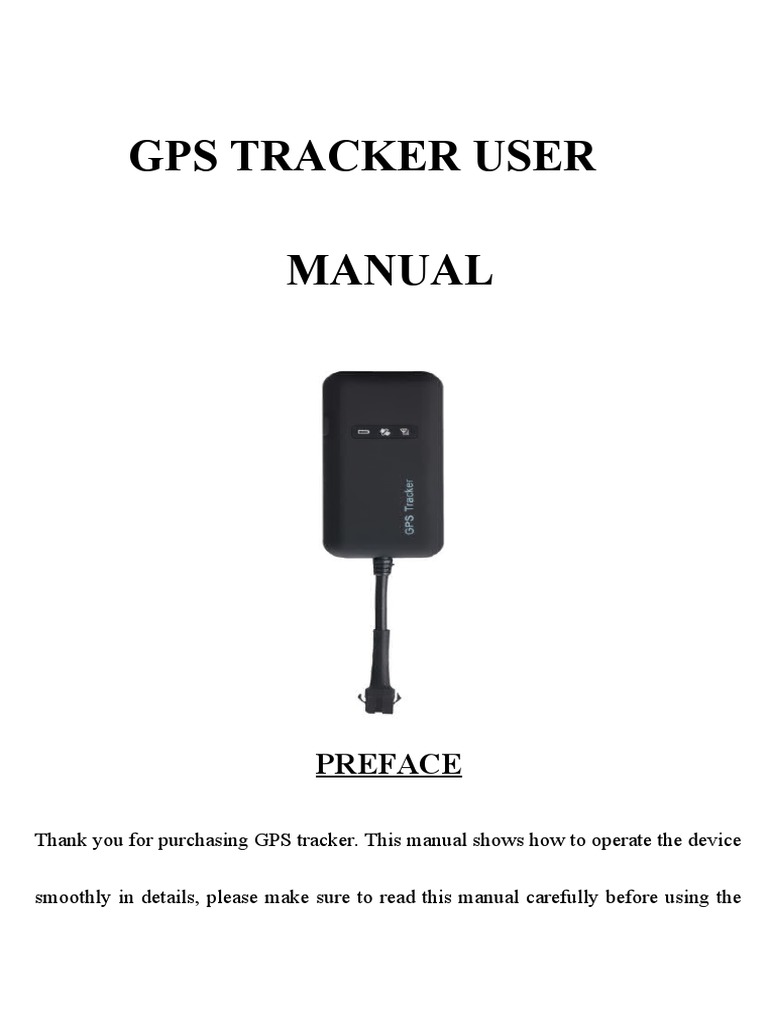 gt02&tk110 User Manual 0409 | PDF | Global Positioning System | Mobile ...