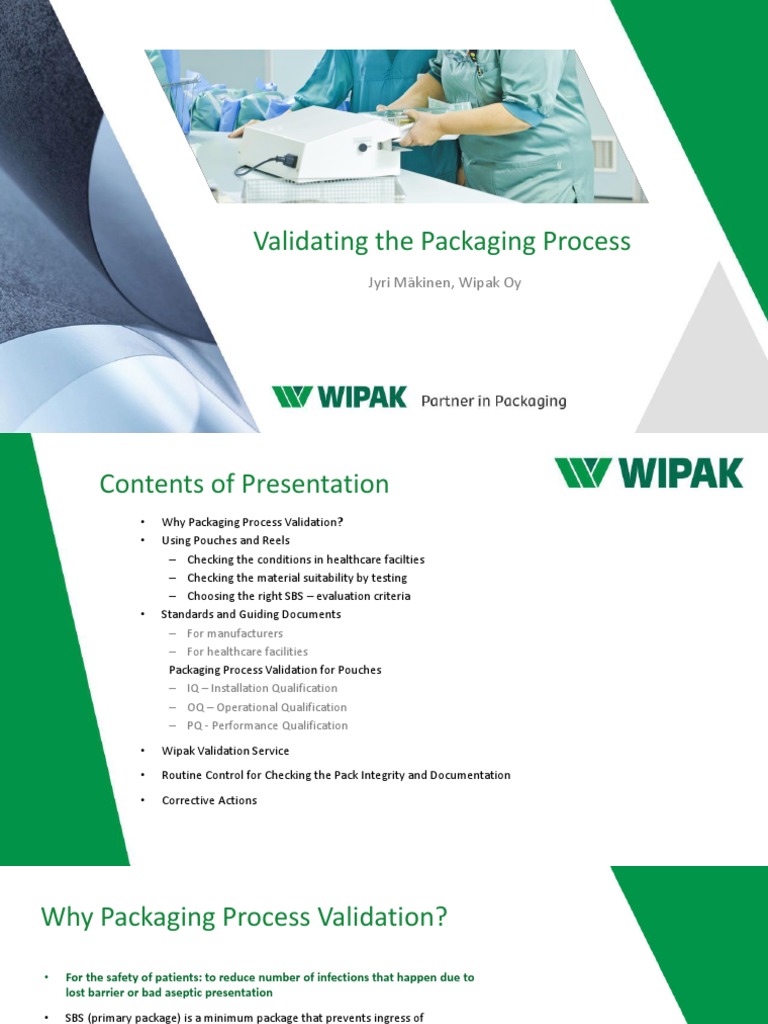 The Packaging Process | PDF | Verification And Validation | Packaging And Labeling
