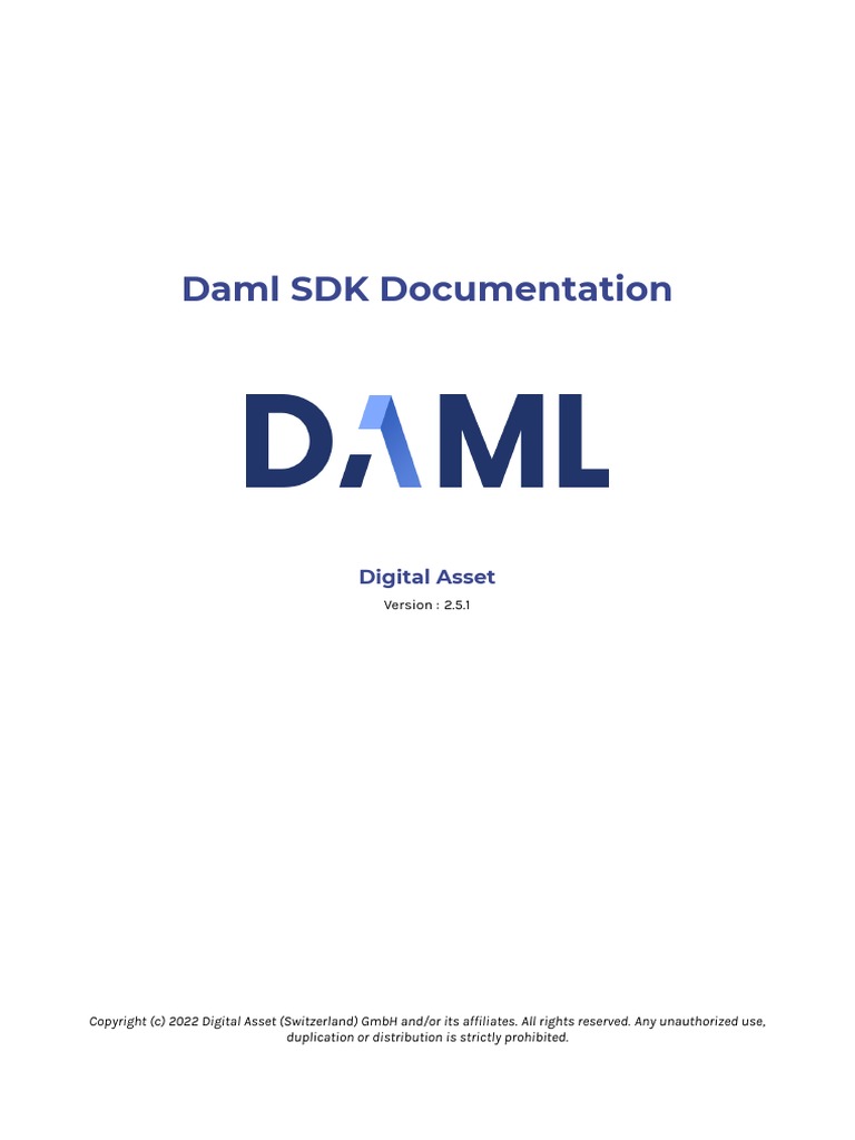 Daml Enterprise2.5.1 | PDF | Json | System Software