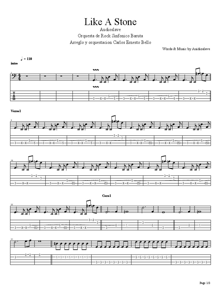 Like-Stone Bajo | PDF | Las artes escénicas