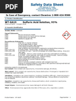 Msds Caustic Soda Liquid 48% | PDF | Sodium Hydroxide | Physical Sciences
