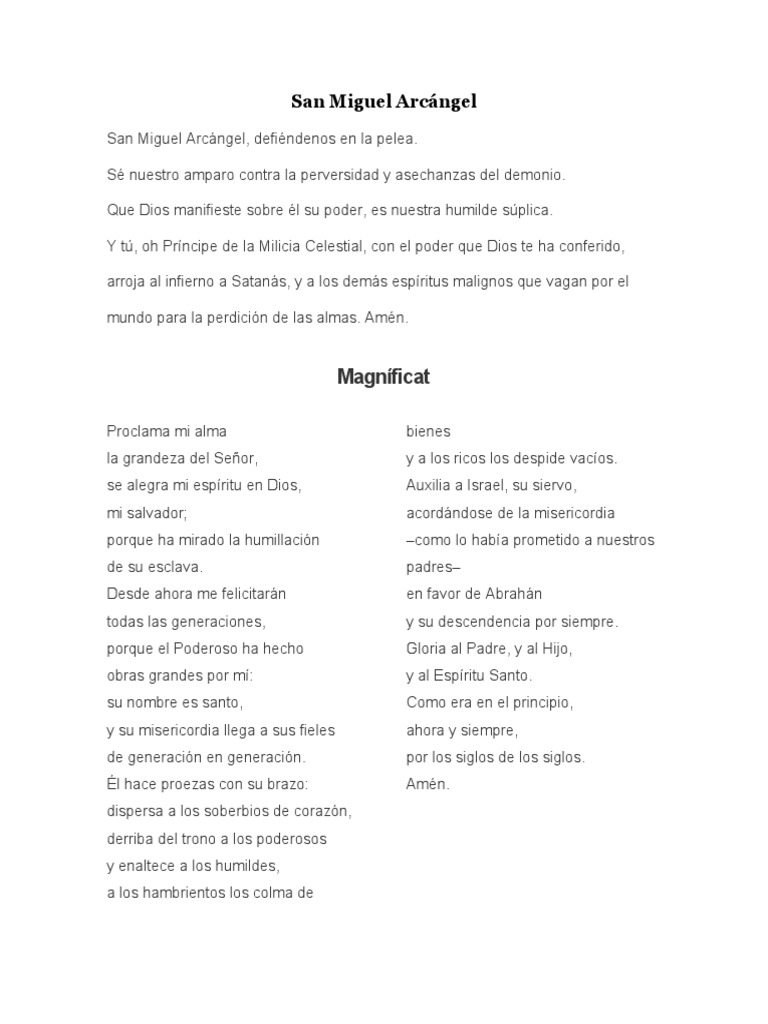 San Miguel Arcángel | PDF