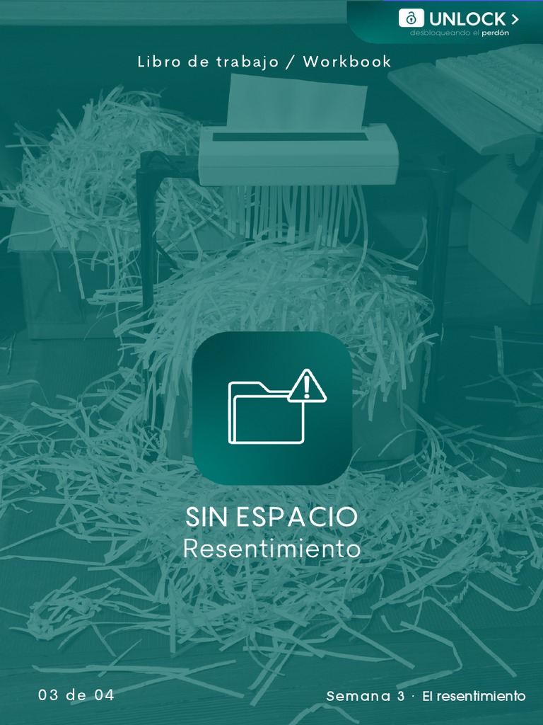 Workbook 3de4 Resentimiento | PDF | Perdón | Amor