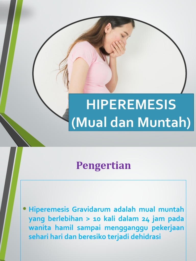 Konsep Dasar Hiperemesis Gravidarum-1 | PDF