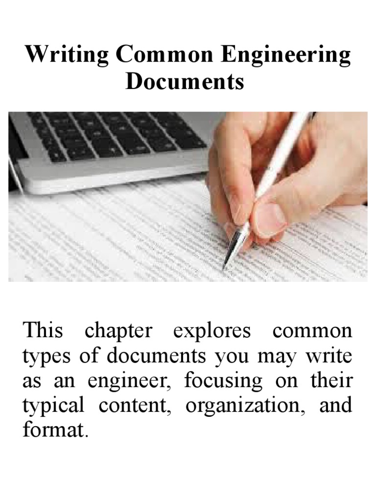Chapter 5 Writing Common Engineering Documents | PDF | Business