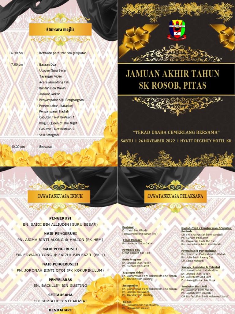 BUKU PROGRAM ANNUAL DINNER 2022, Lipat 2 | PDF