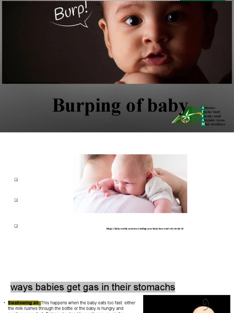 Burping of Baby | PDF | Medical Specialties | Clinical Medicine