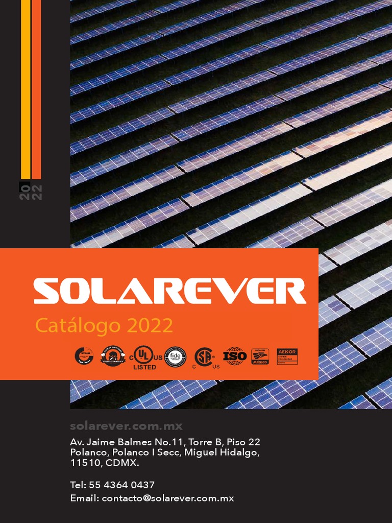 Catálogo-Solarever-2021 | PDF | Fotovoltaica | Panel solar
