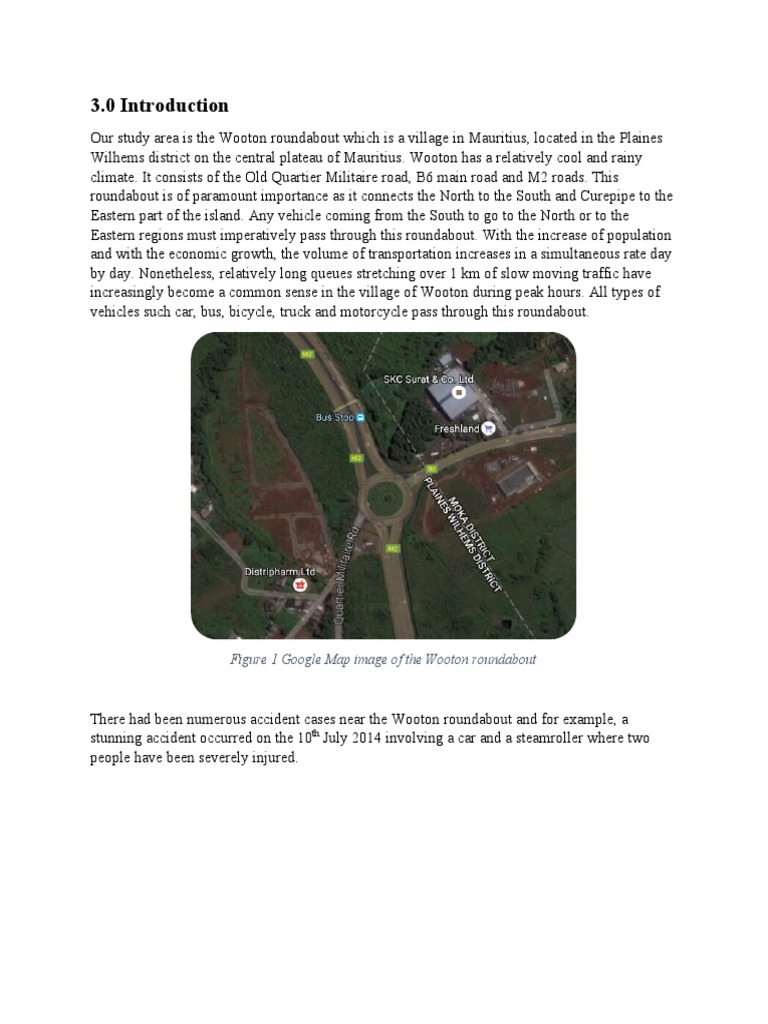 Alleviating Traffic Congestion and Improving Safety at the Wooton ...