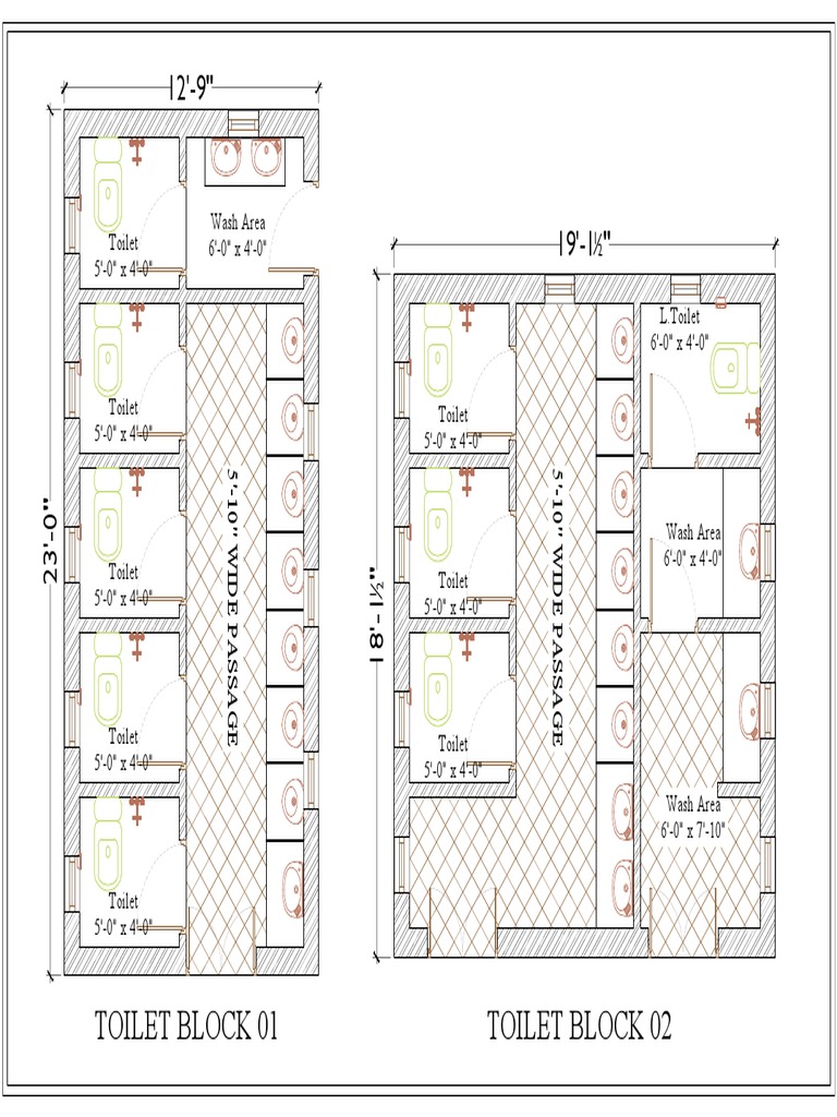 Toilet Blocks | PDF | Home & Garden