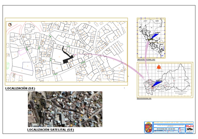 (A-1) Plano de Ubicacion y Localizacion-Ubicacion | PDF | América del Sur | Perú