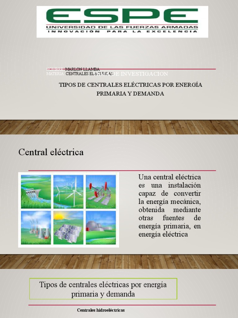 Centrales Electricas 1 | PDF | Central eléctrica | Generación eléctrica