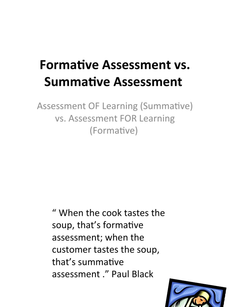 Formative Assessment vs. Summative Assessment | PDF | Educational ...