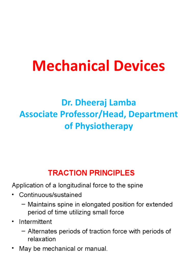Unit 5 - Mechanical Devices | PDF | Edema | Spinal Cord