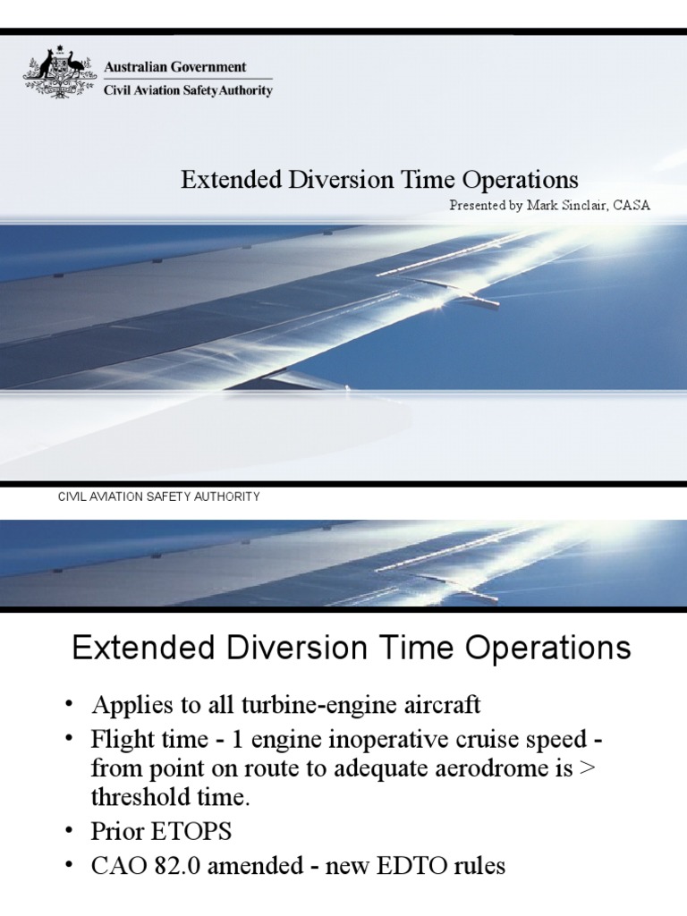 Edto (Etops-Casa) | PDF | Aviation Safety | Vehicles