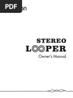Manual Lekato Looper | PDF