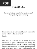 LESSON 1 - Personal Entrepreneurial Competencies (PECS) | PDF ...