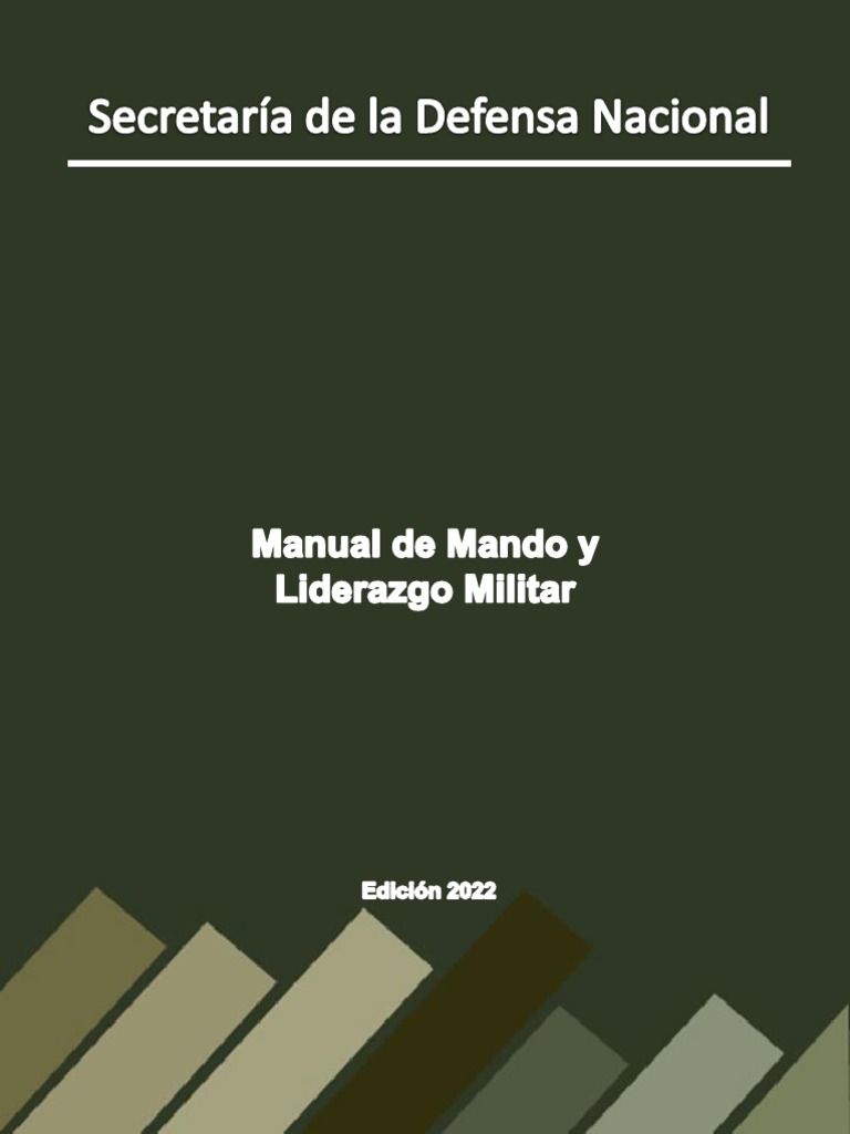 Manual de Mando y Liderazgo Militar 2022 | PDF | Liderazgo | México