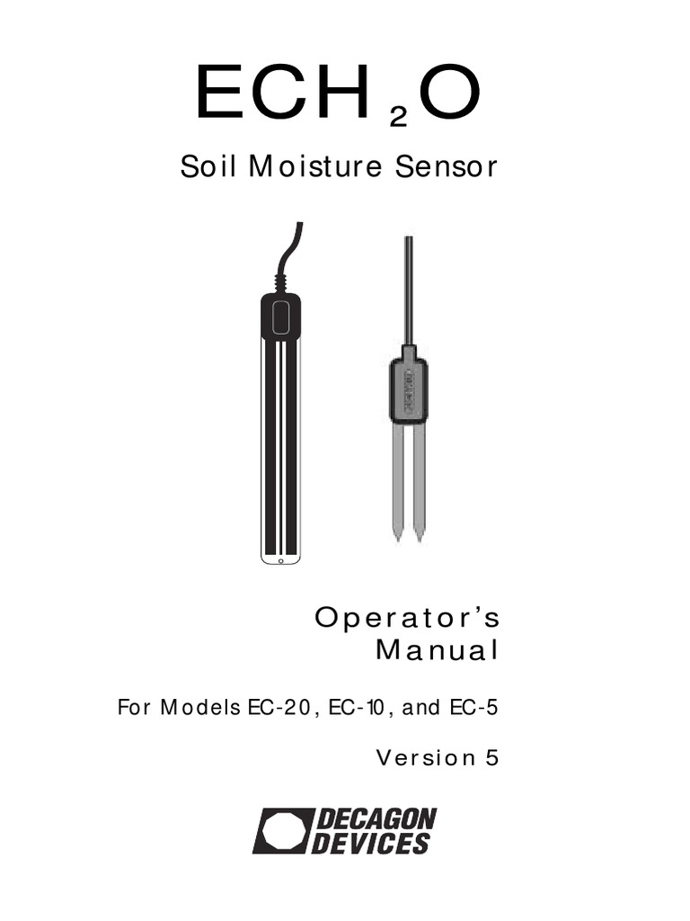 EC5 10 20 User Manual | PDF | Calibration | Electrical Connector