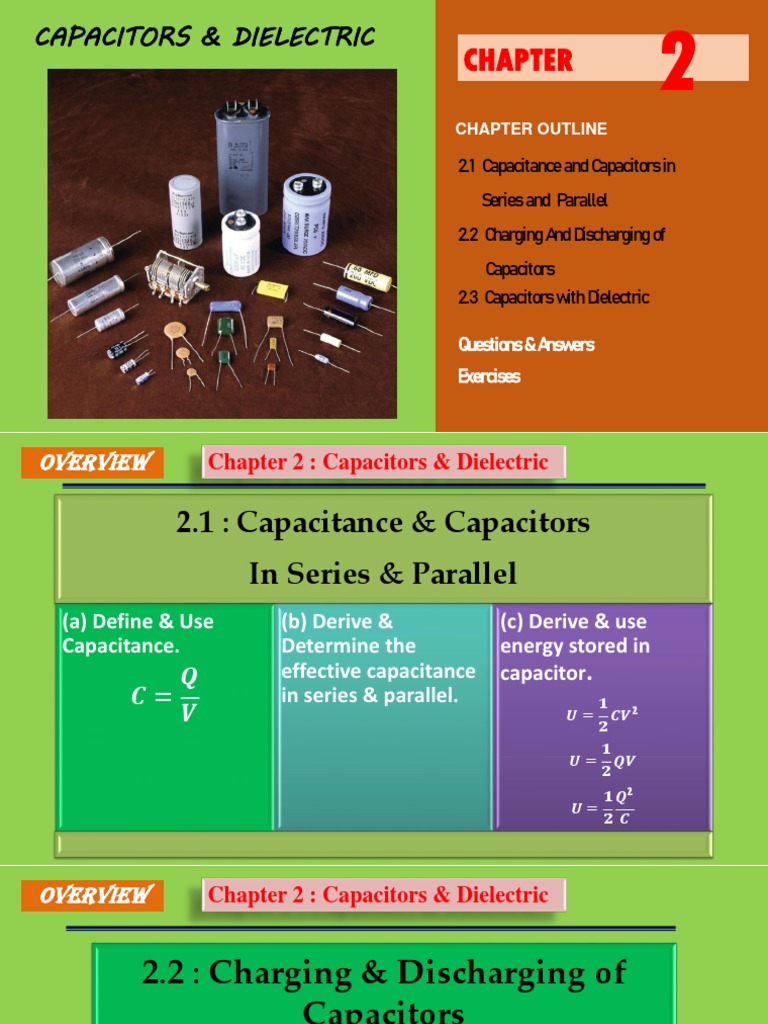 Chapter 2 - Capacitor | Download Free PDF | Capacitor | Capacitance