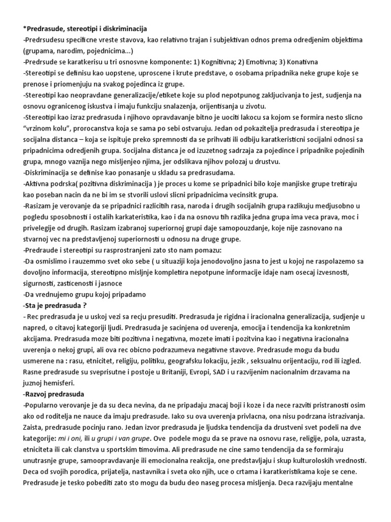 Predrasude 11 | PDF