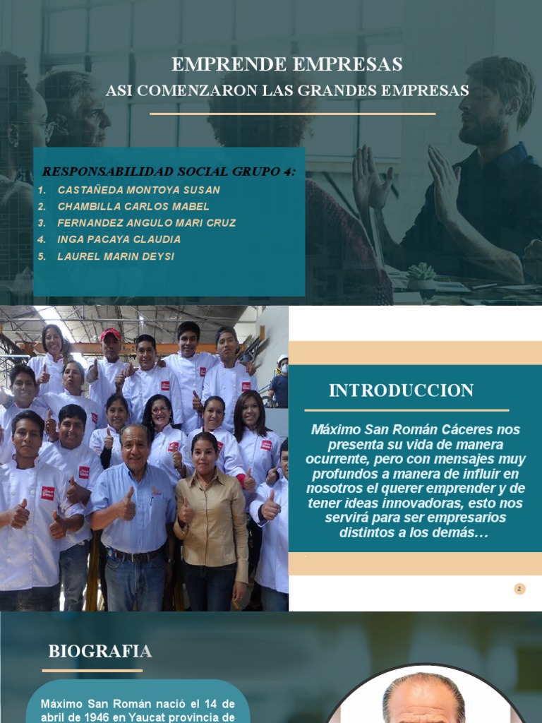 Emprende Empresas-Grupo-4 Oficial | PDF | Perú