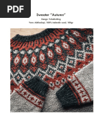Step by Step Sweater V1 | PDF | Knitting | Gauge (Knitting)