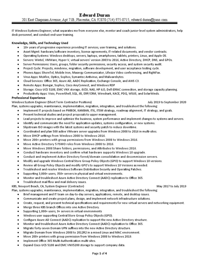 Edward Duran | PDF | Active Directory | Group Policy