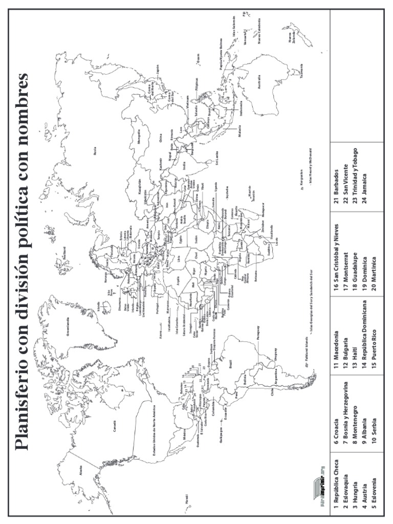 Mapa-Mundi-Con-Division-Politica-Con-Nombres-Para-Imprimir - Mapa-Mundi ...