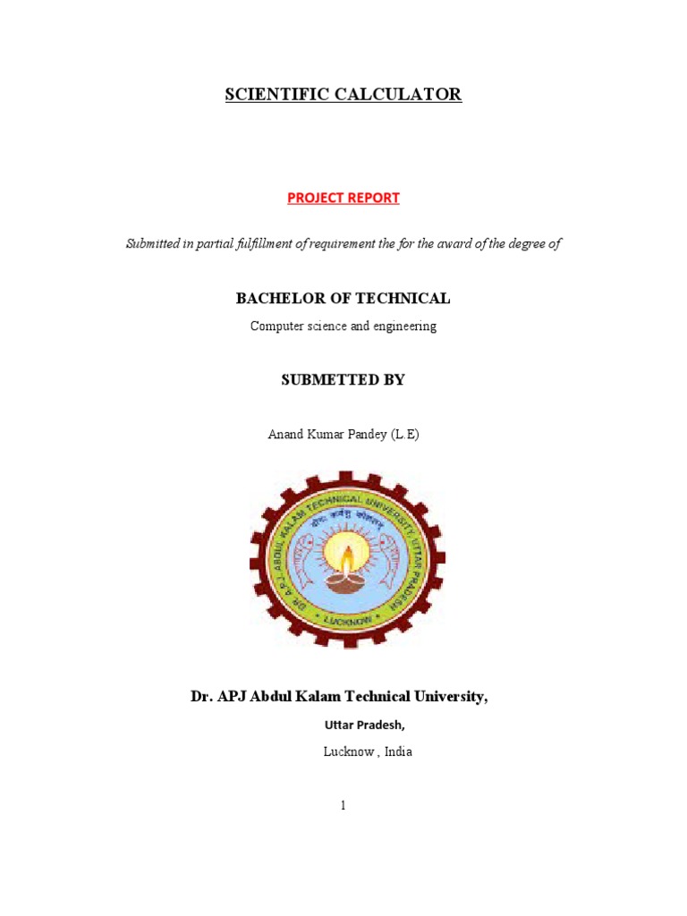 SCIENTIFIC Calculator Report File | PDF | Mathematics
