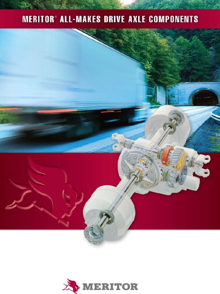 Meritor All-Makes Drive Axle Components | PDF | Gear | Axle