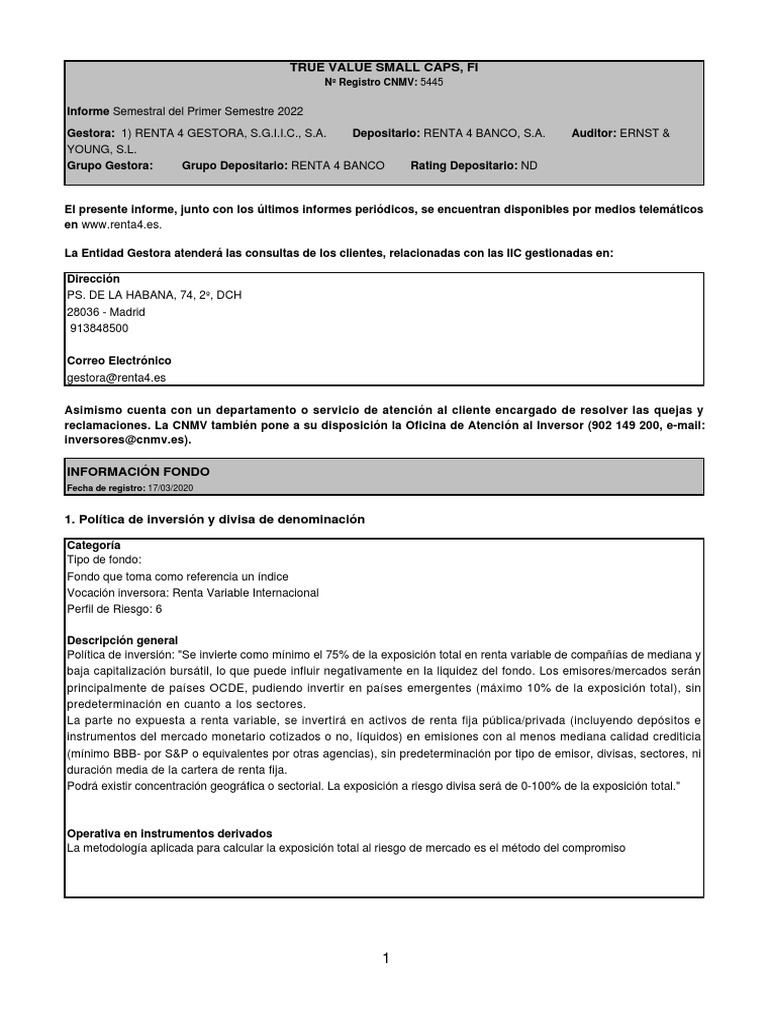 Small Caps | PDF | Inflación | Portafolio (Finanzas)