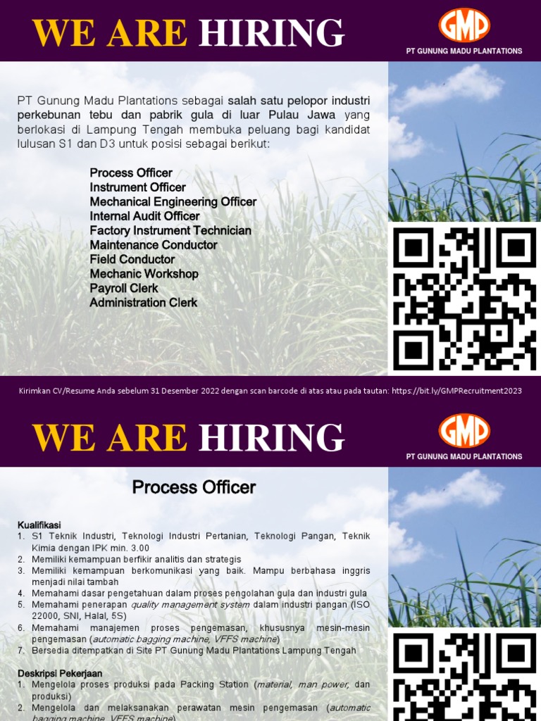 Loker GMP 2023 | PDF