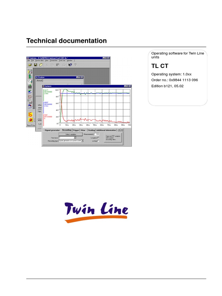 Twiline Software TLCT-GB | PDF | Electric Motor | Menu (Computing)