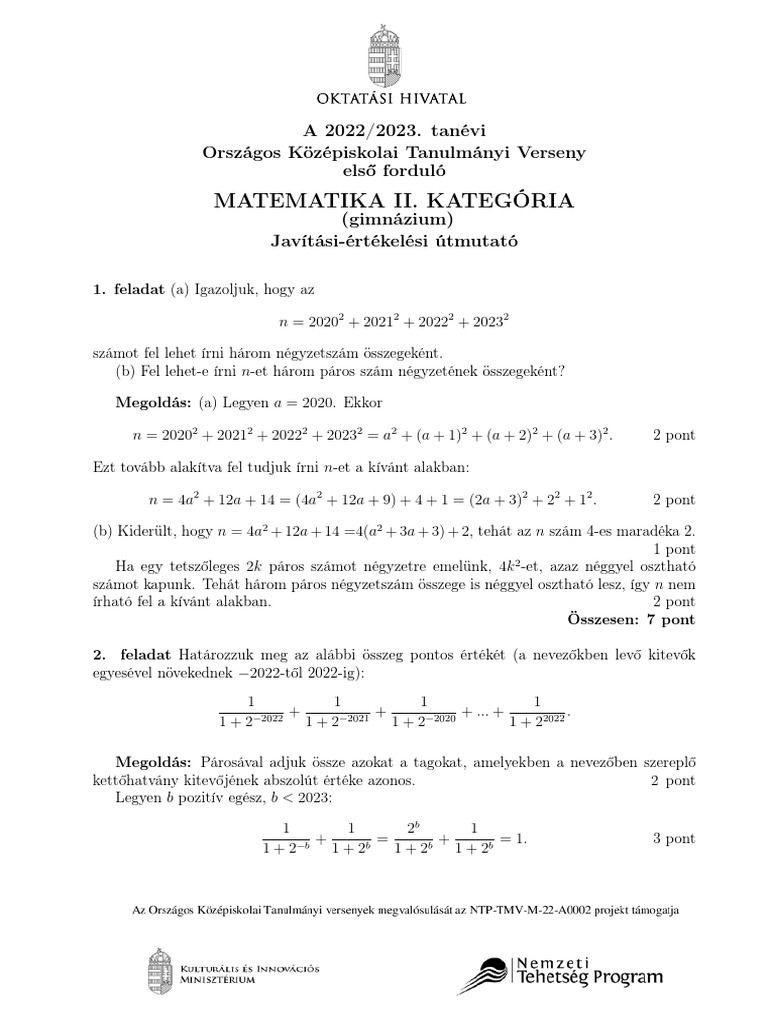 Mat2 Javut1f Oktv 2223 | PDF