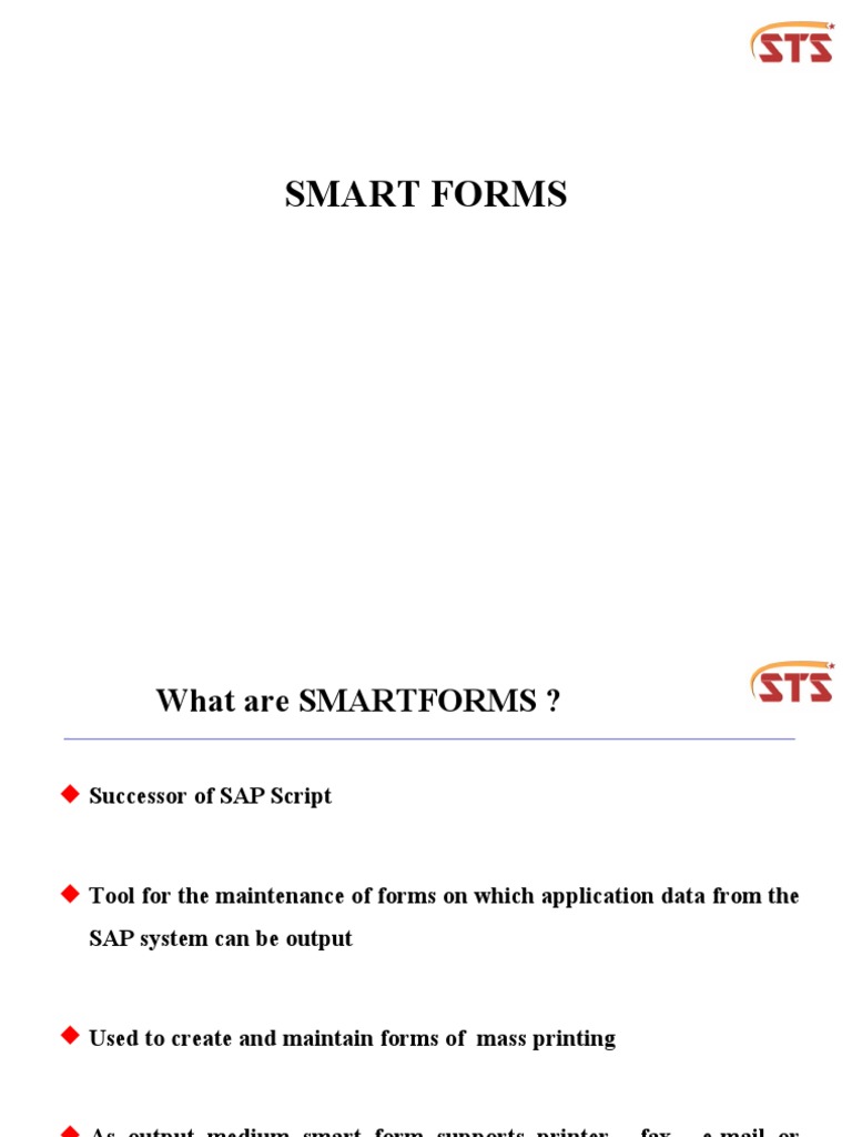 Smartforms | PDF | Page Layout | Control Flow