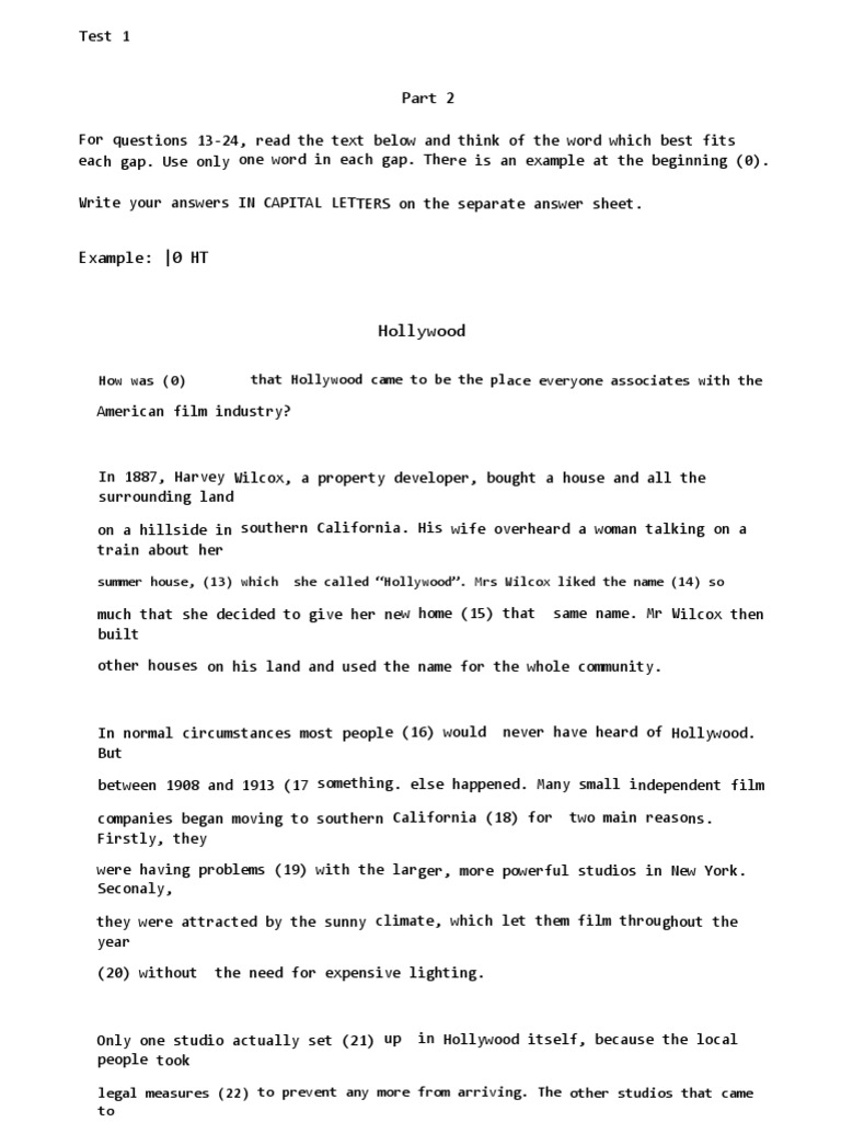 Reading b2 Exercises - Use of Language - 2 | PDF | Charles Dickens