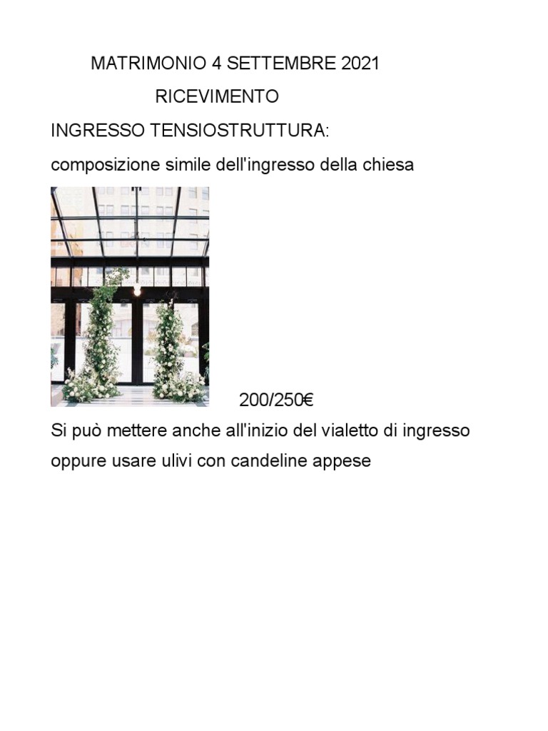 Reception Wedding 4yh September 2020 | PDF