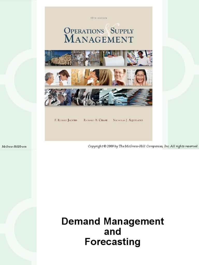 DM-PPT-Chapter-03-Demand Management & Forcasting | PDF | Forecasting | Scientific Method