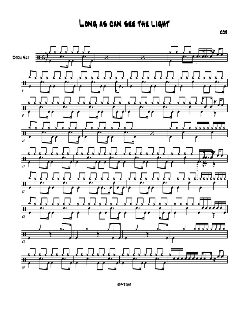 Long As Can See The LighT CCR DS | PDF