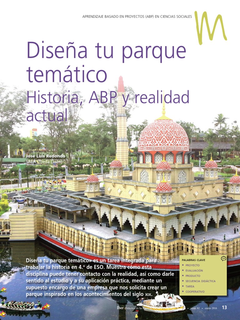 ABP Diseña Tu Parque Temático | PDF | Evaluación | Rúbrica (Académica)