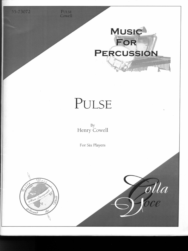 Pulse Partitura Pdf Rhythm And Meter Sound Production