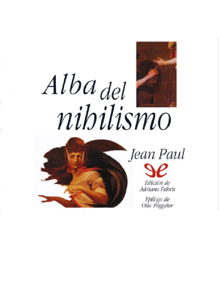 Alba Del Nihilismo - Jean Paul | PDF | Johann Wolfgang von Goethe