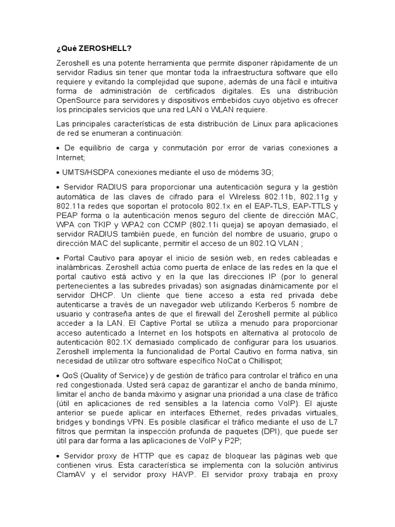 ZEROSHELL | PDF | Red privada virtual | Dirección IP