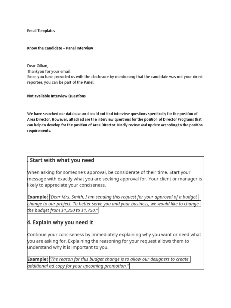 Email Templates | PDF | Communication