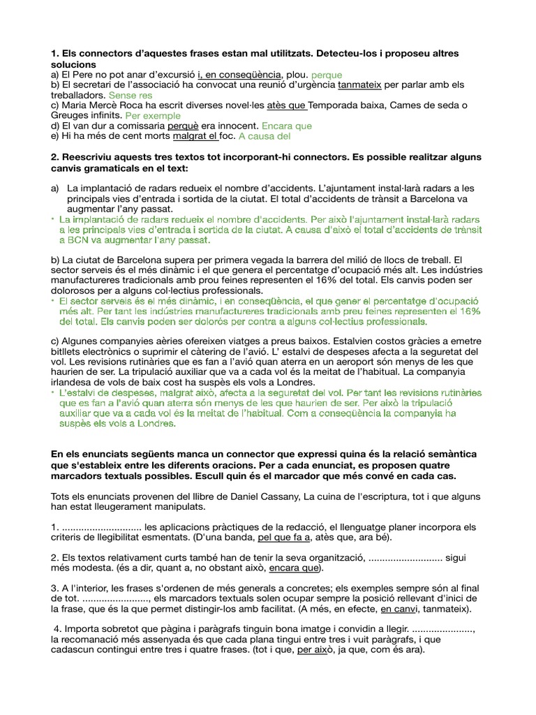 Català Connectors | PDF