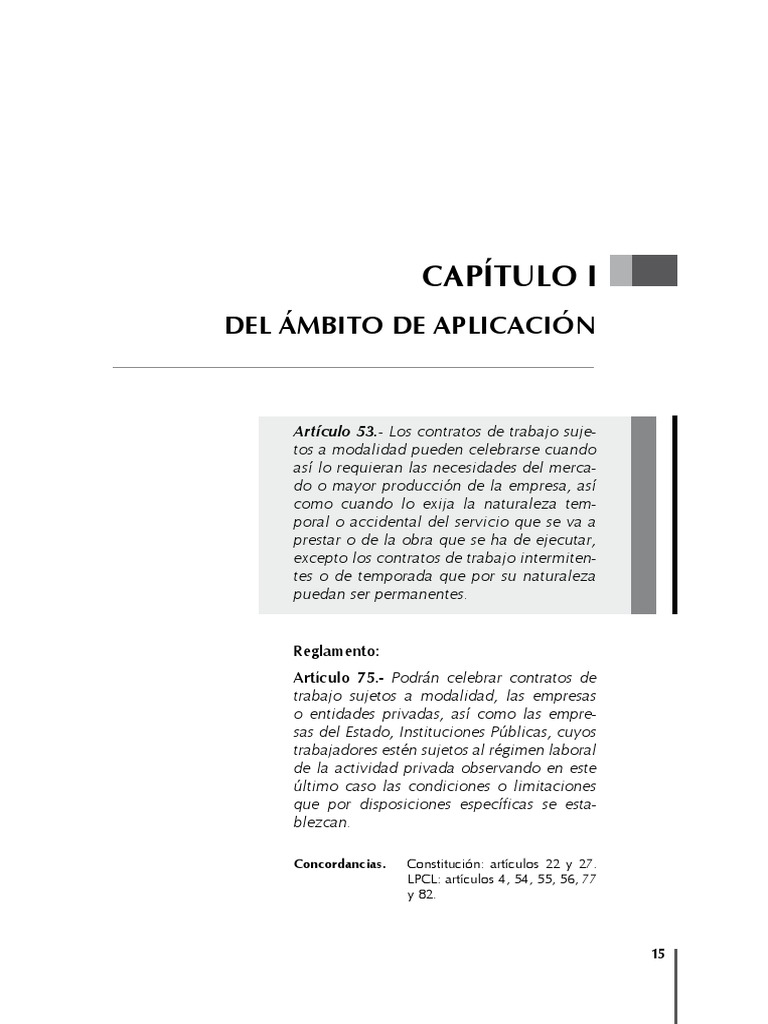 Sanguineti, Wilfredo. Los Contratos de Trabajo de Duración Determinada ...